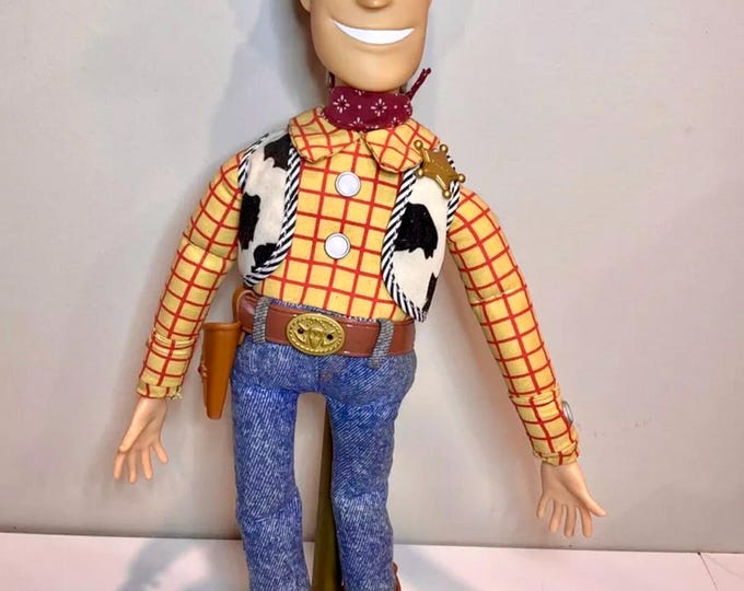 Woody Talkin’ Room Deputy Toy Story 1997 Disney Pixar Thinkway Toys ...