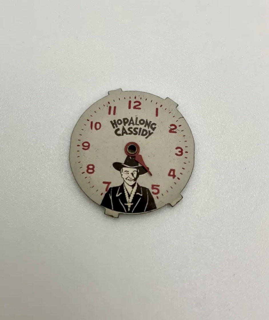 Rare Vintage Wrist Watch Face Only Hopalong Cassidy 1950s - Etsy