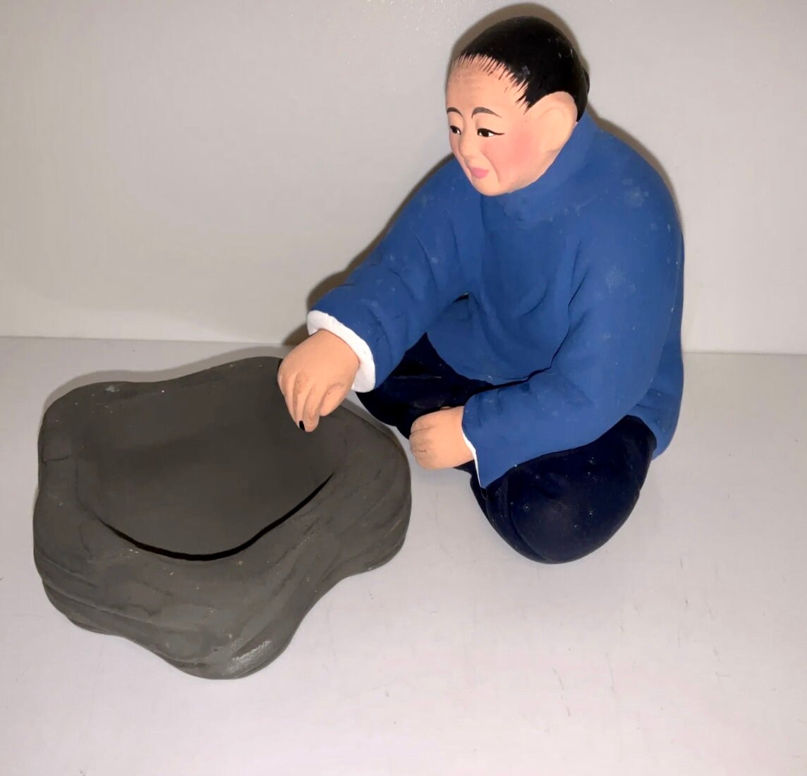 Vintage Collectible Clay Figurine 1960’s, Made in Japan - Etsy