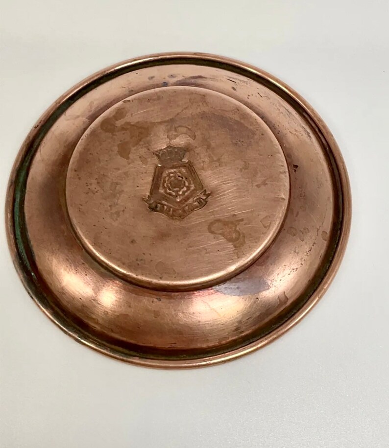 Vintage Rare HMS Diadem Copper Ashtray-dish Navy / Nautical - Etsy