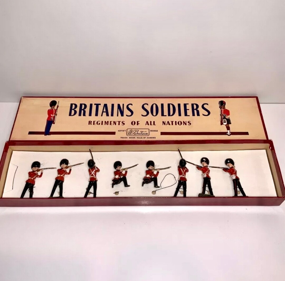 Vintage Grenadier Guards 3 Position Lead Soldiers Boxed Set 1283 - Etsy