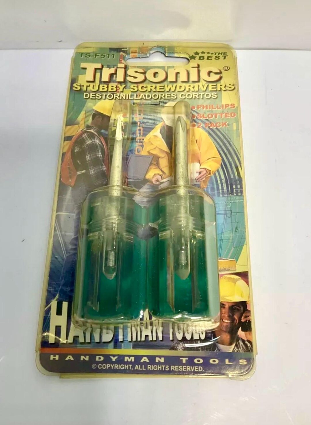 Vintage New Trisonic Stubby Screwdriver Set Tools ts-f-511 - Etsy