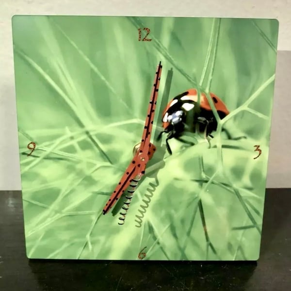 Ladybug Clock - Etsy