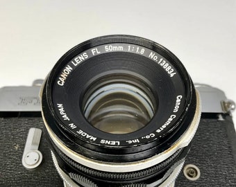 Rare Canon FP Camera, Designed By Bell Howell 50mm Lens