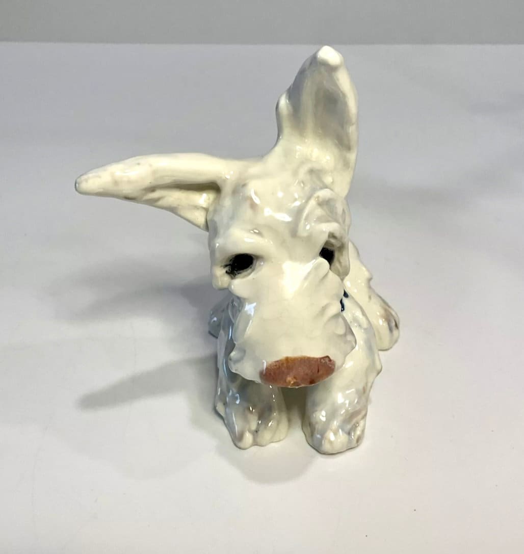 Vintage Rare Austrian GOLDSCHEIDER MEISINGER Porcelain Scottie Dog ...