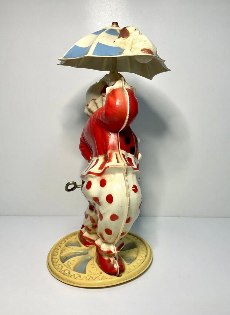 Vintage Irwin Toy Plastic Wind up Dancing Whirling Bimbo Clown - Etsy
