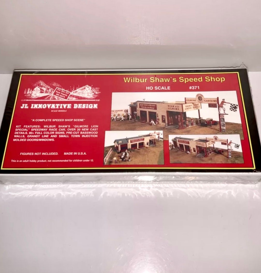 New JL Innovative Design HO Details 371 Wilbur Shaws Speed Shop 1:87 - Etsy