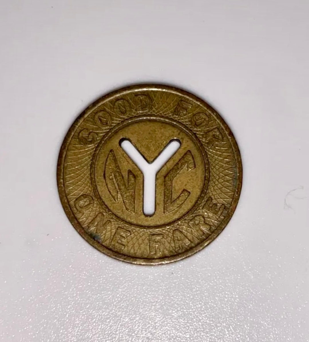 Vintage 1950s-1970s New York City Transit Token - Etsy