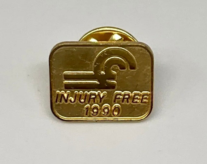 Conrail Railroad Railway Service Award Pin Injury Free 1990 - Etsy
