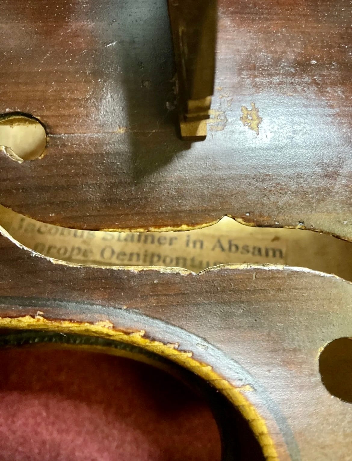 Antike Geige Jacobus Stainer in Absam Prope Oenipontum-1665 - Etsy.de