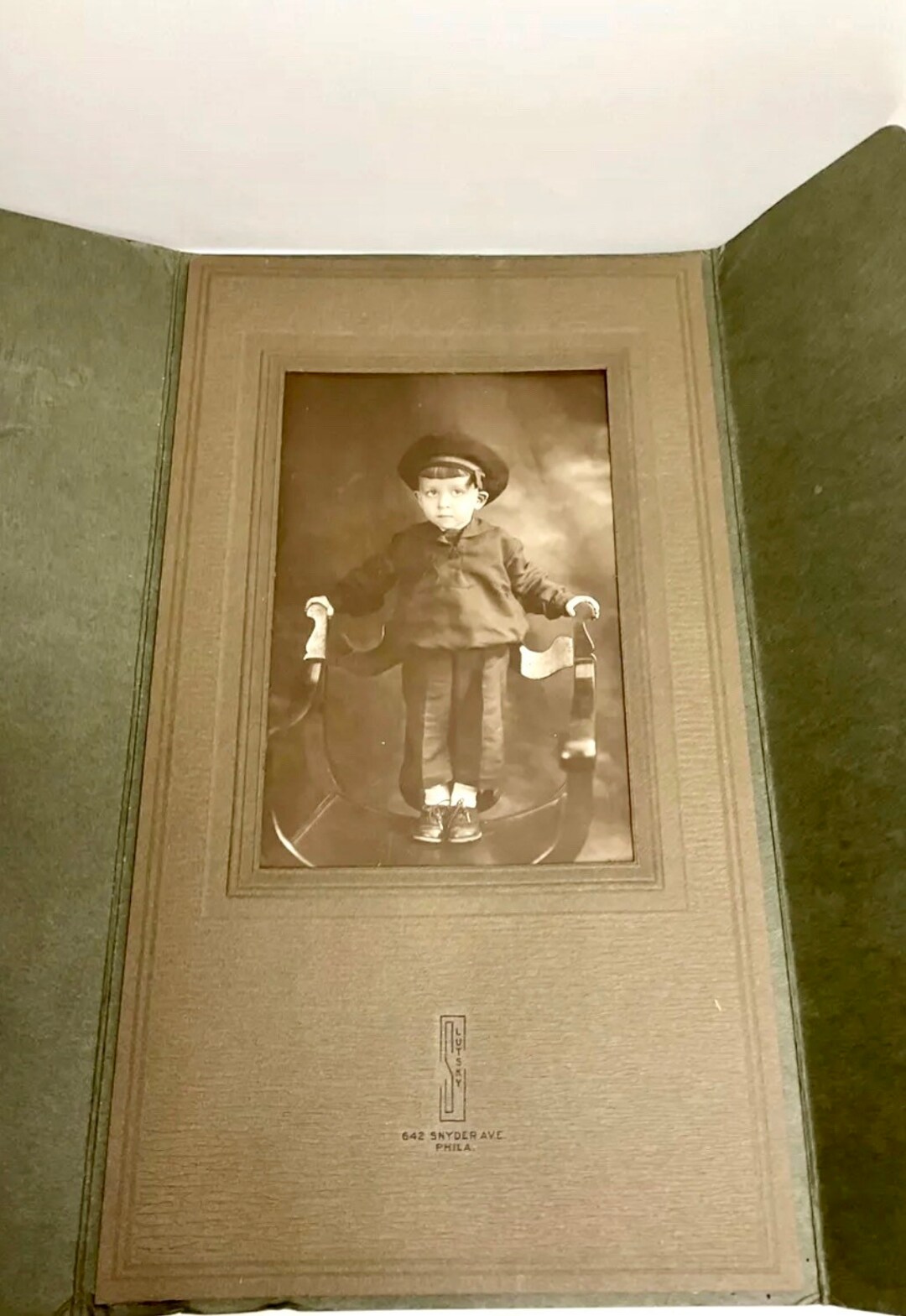 Antique Photo of Child in Uniform by LUTSKY Photo - Etsy