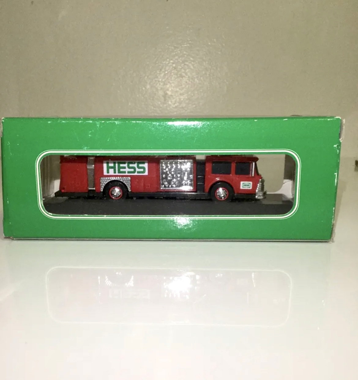 Vintage Hess 1999 Miniature Fire Truck With Extending Ladder and Light ...