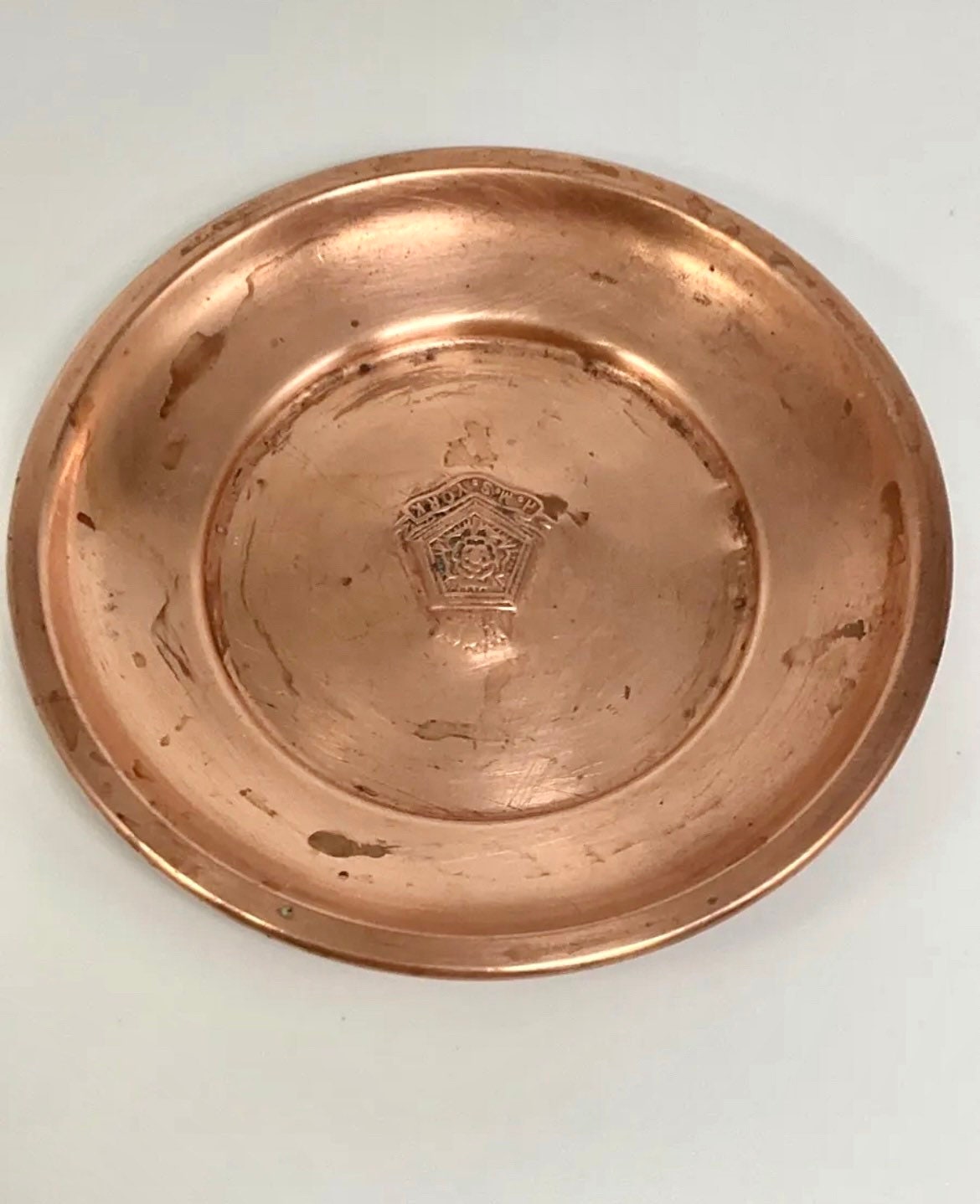 Vintage Rare HMS Diadem Copper Ashtray-dish Navy / Nautical - Etsy