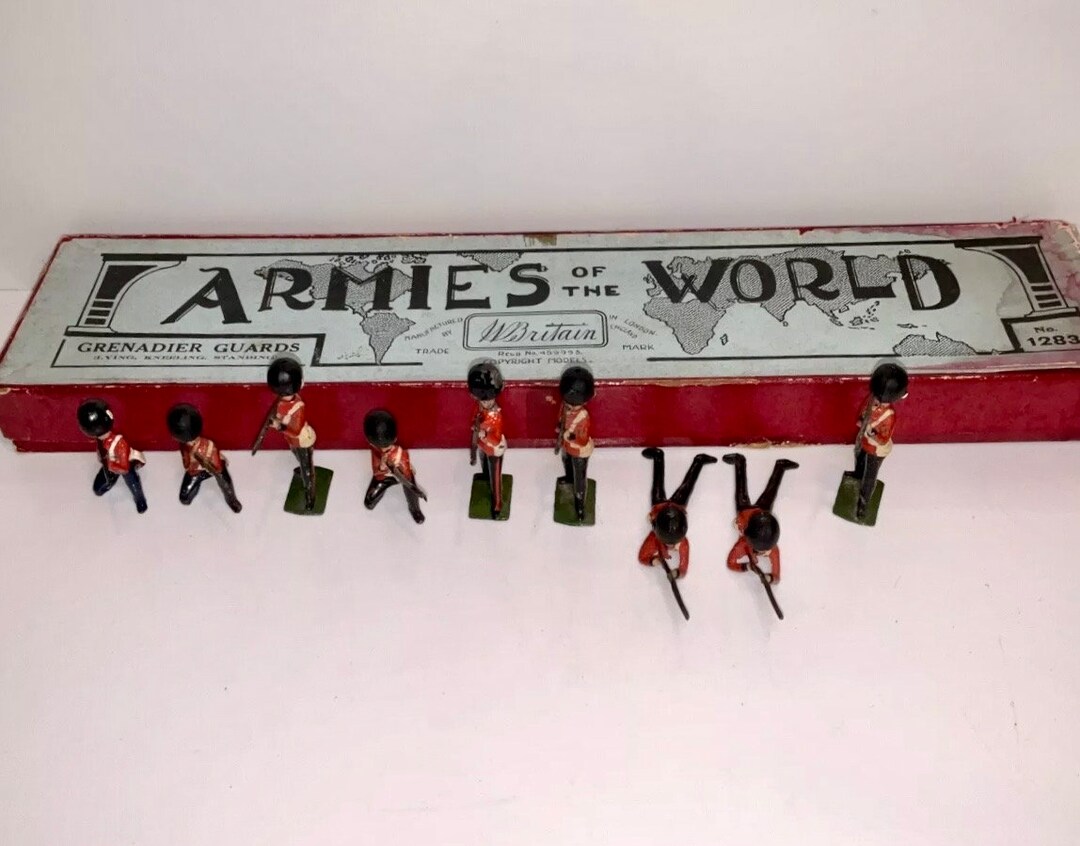 Vintage NOS Grenadier Guards 3 Position Soldiers Boxed Set #1283 - Etsy