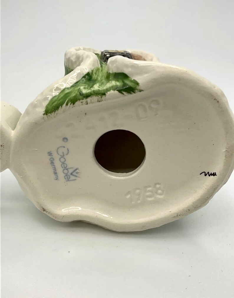 Vintage Goebel Robson 1958 Angel With Lantern Candle Holder - Etsy