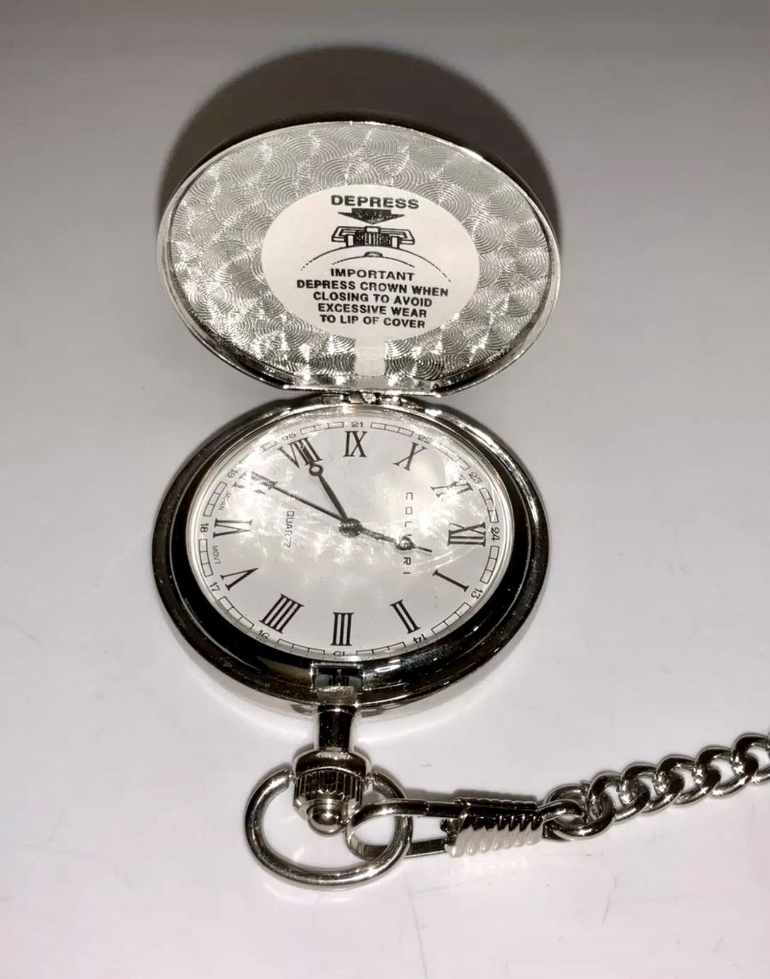 Colibri Pocket Watch Silver Tone United States of America Twenty, New ...