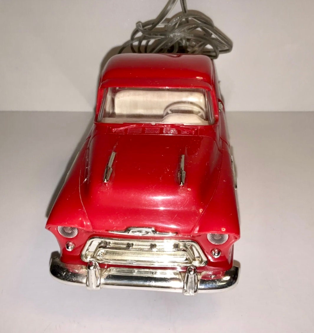 Vintage Telemania 1957 Red Chevy Cameo Pick up Truck Landline Telephone ...