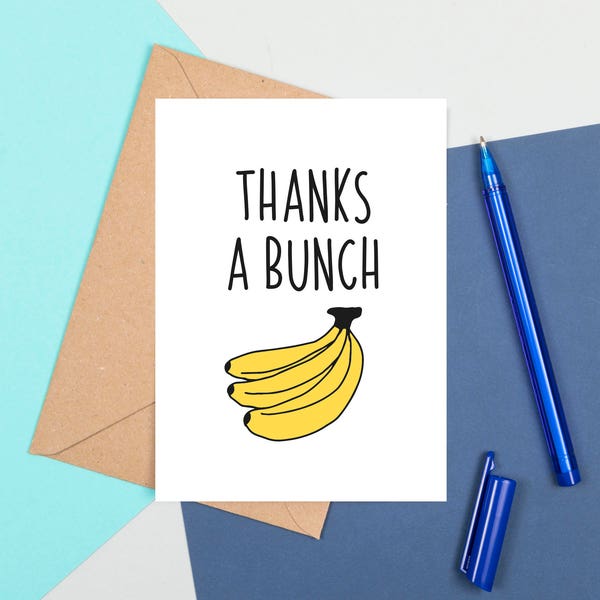 Thanks a Bunch - Etsy