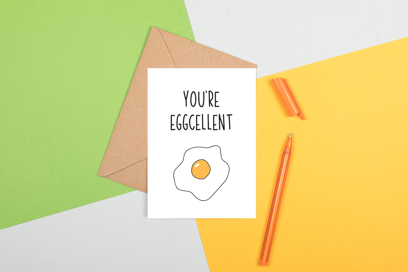 You're Eggcellent Card Funny Pun Card Anniversary Card - Etsy