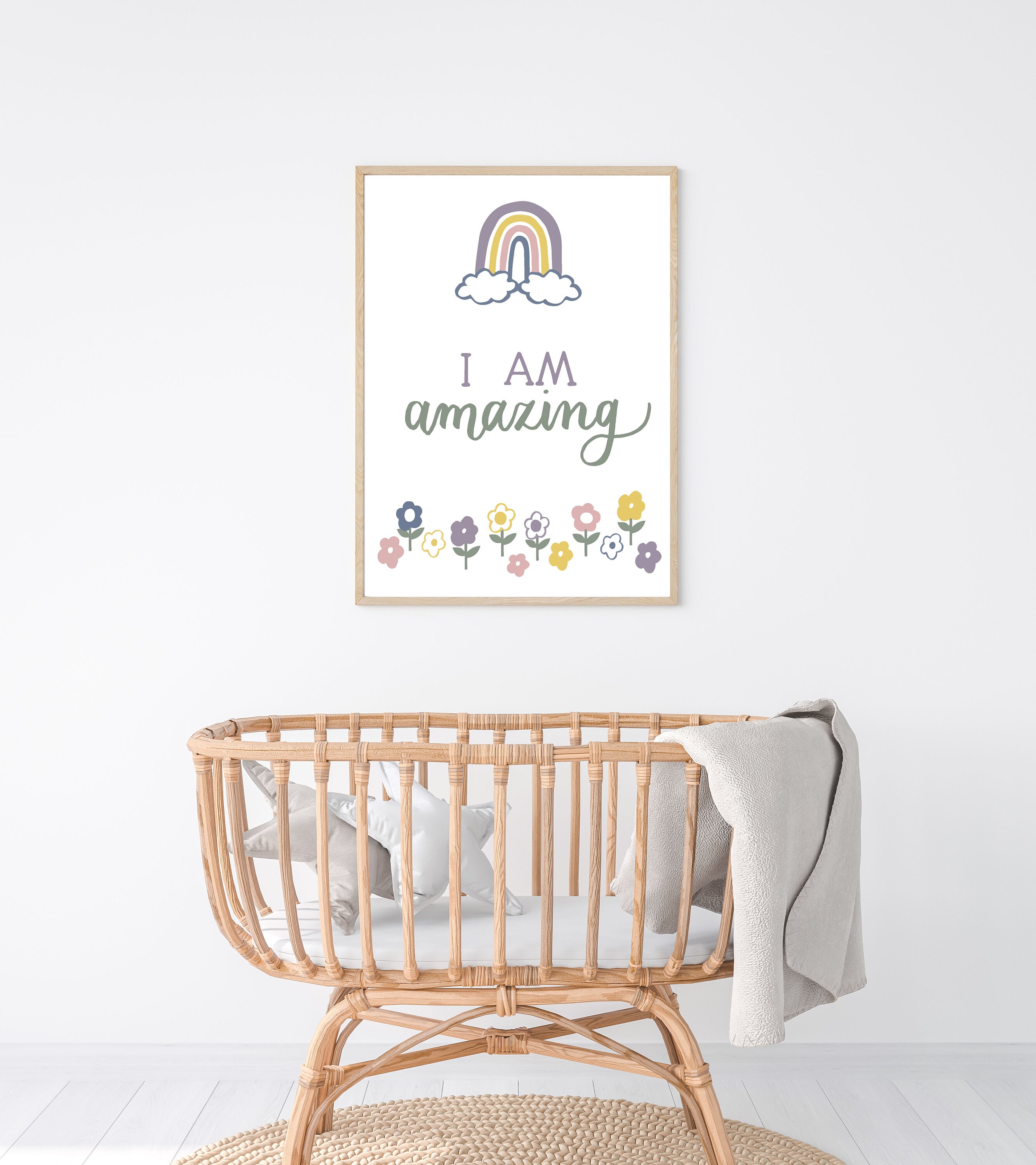 Printable Kids Affirmation Wall Art Kids Room Decor - Etsy