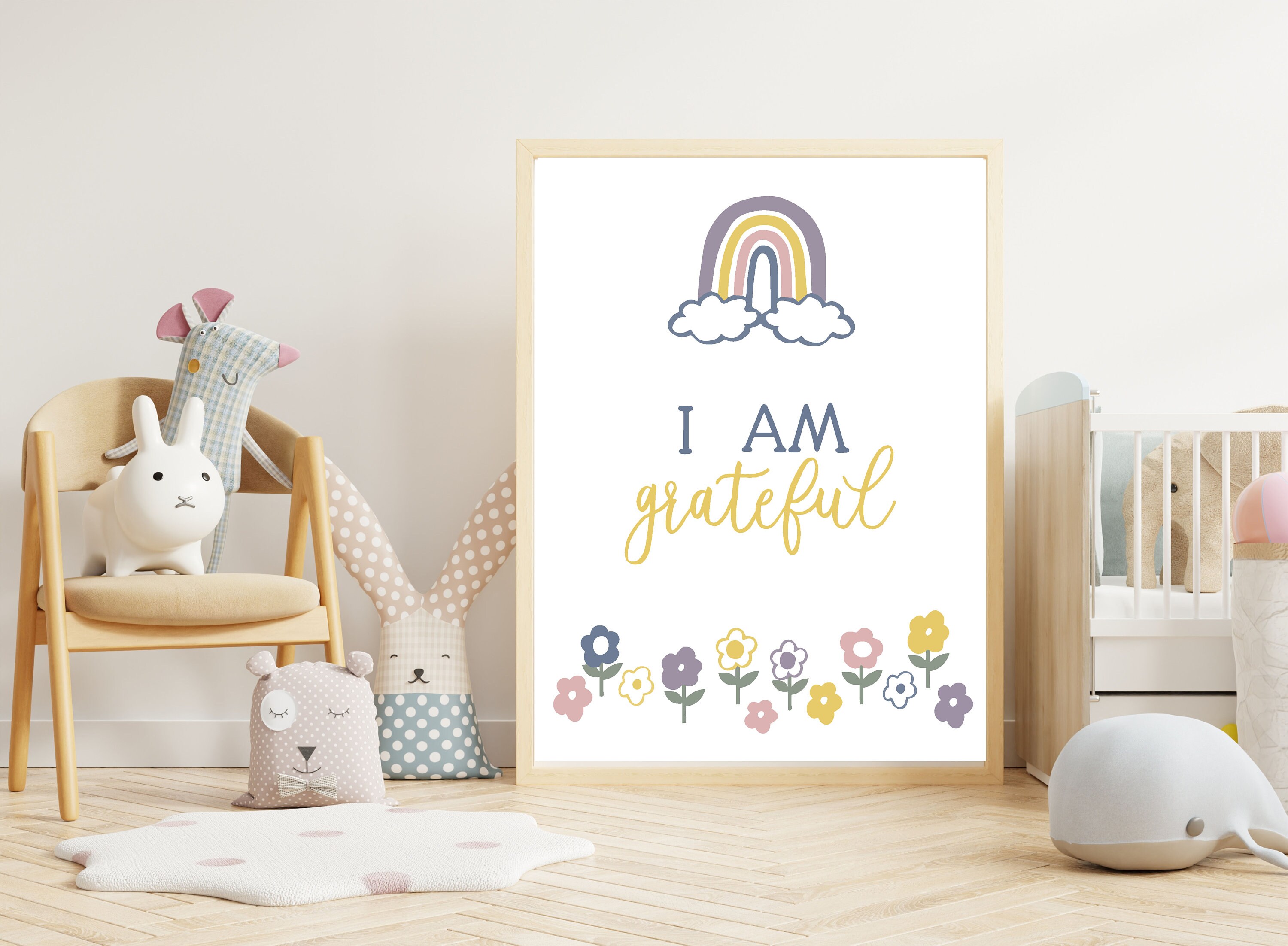 Printable Kids Affirmation Wall Art Kids Room Decor - Etsy