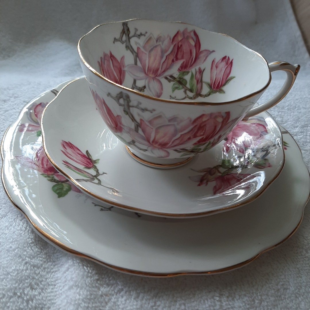 Roslyn Tea Set Magnolia - Etsy