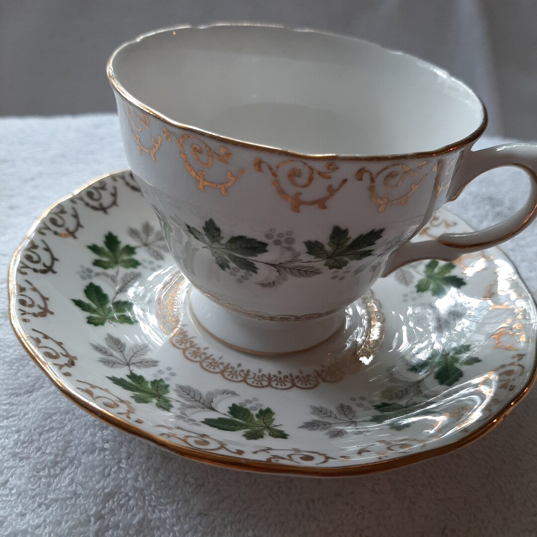 Colclough Tea Cup and Saucer - Etsy