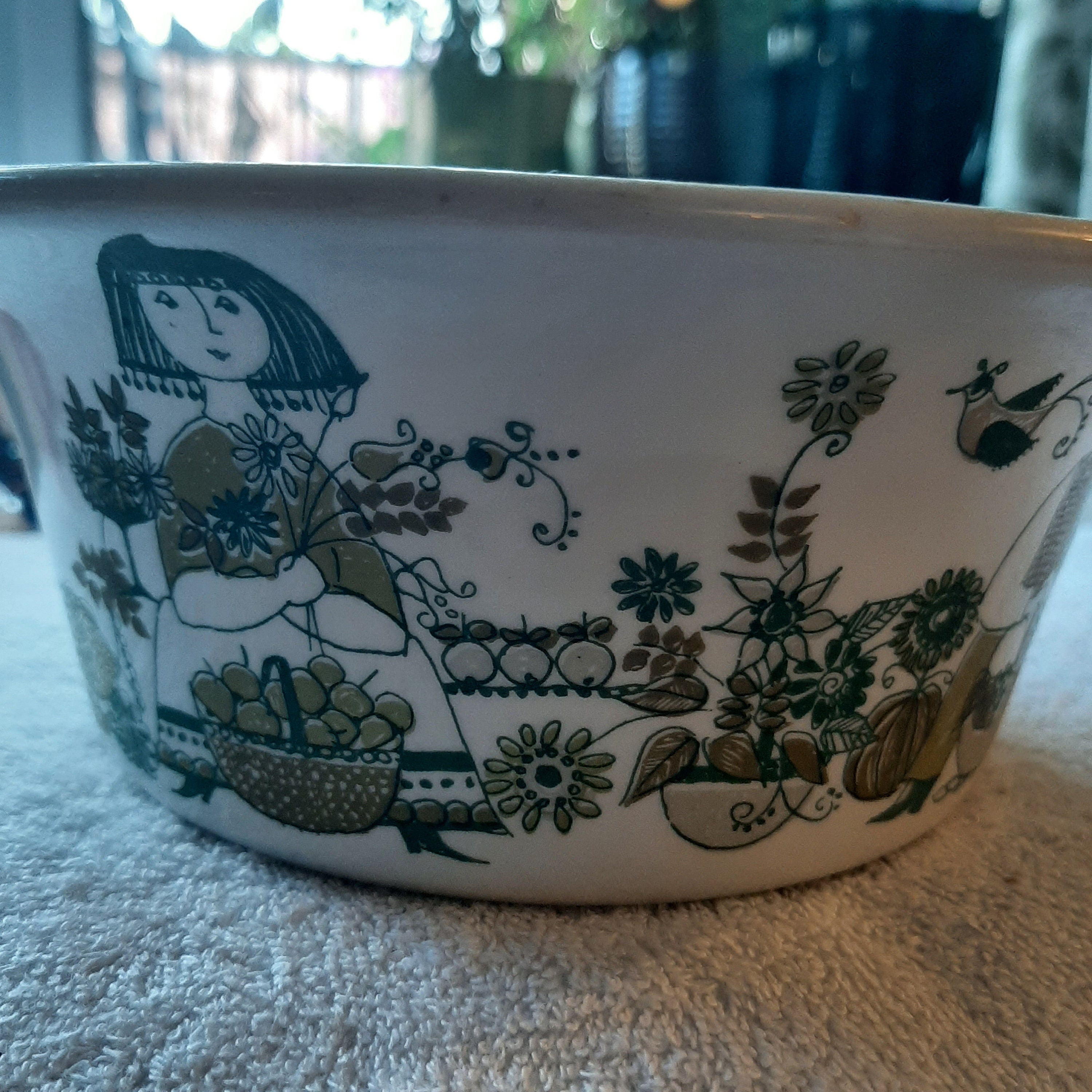 Vintage Figgjo Casserole Dish - Etsy