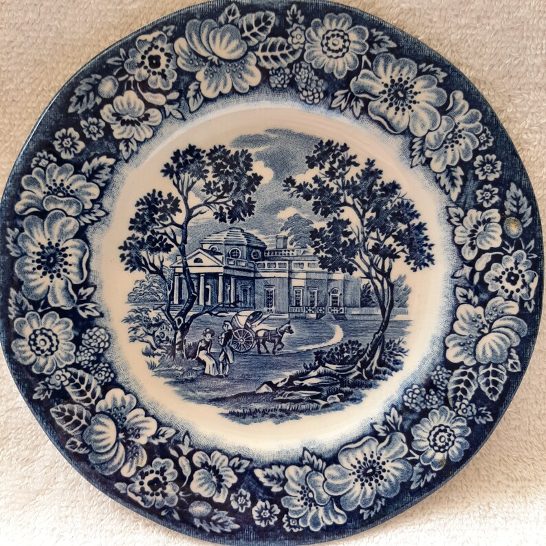 Liberty Blue Monticello - Etsy