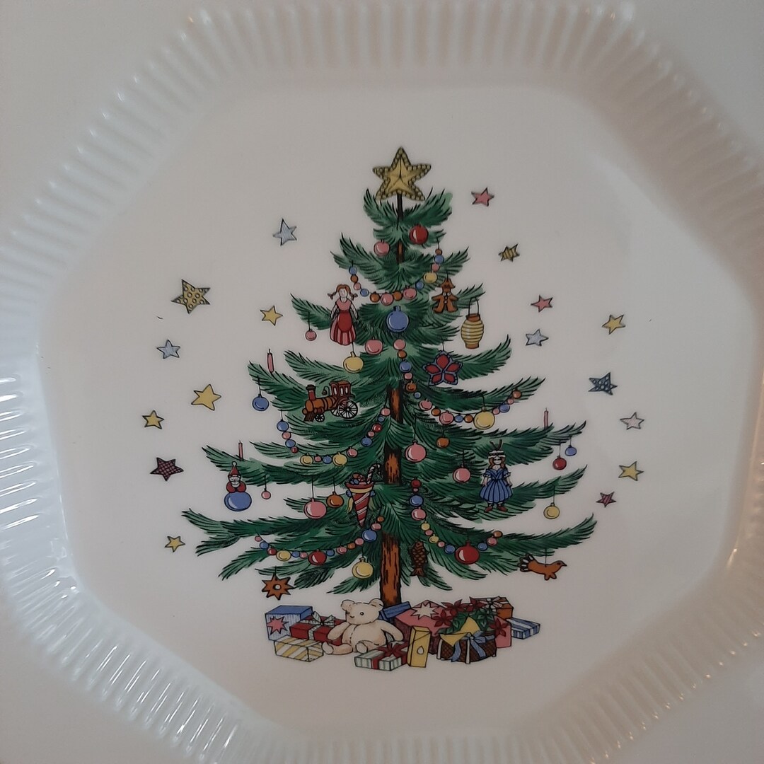 Nikko Christmas Time Dinner Plate - Etsy