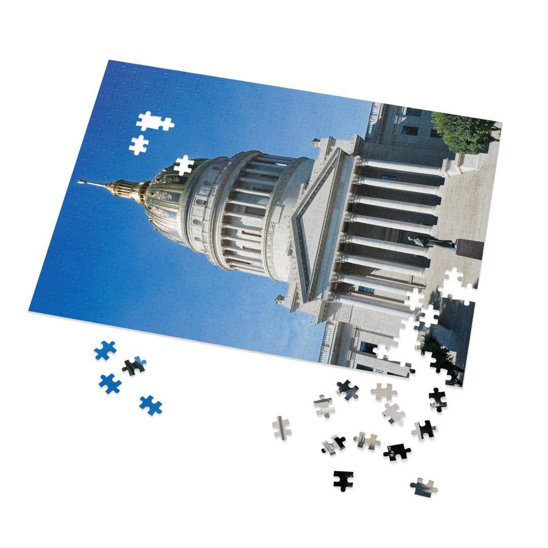 WV State Capitol Building Jigsaw Puzzle - Various Sizes - Great for ...
