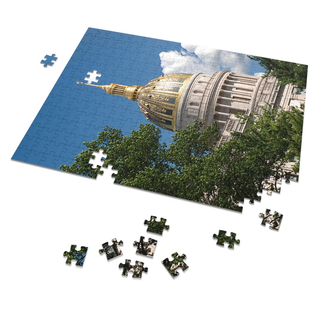 West Virginia State Capitol Jigsaw Puzzle - Various Sizes - Great for ...