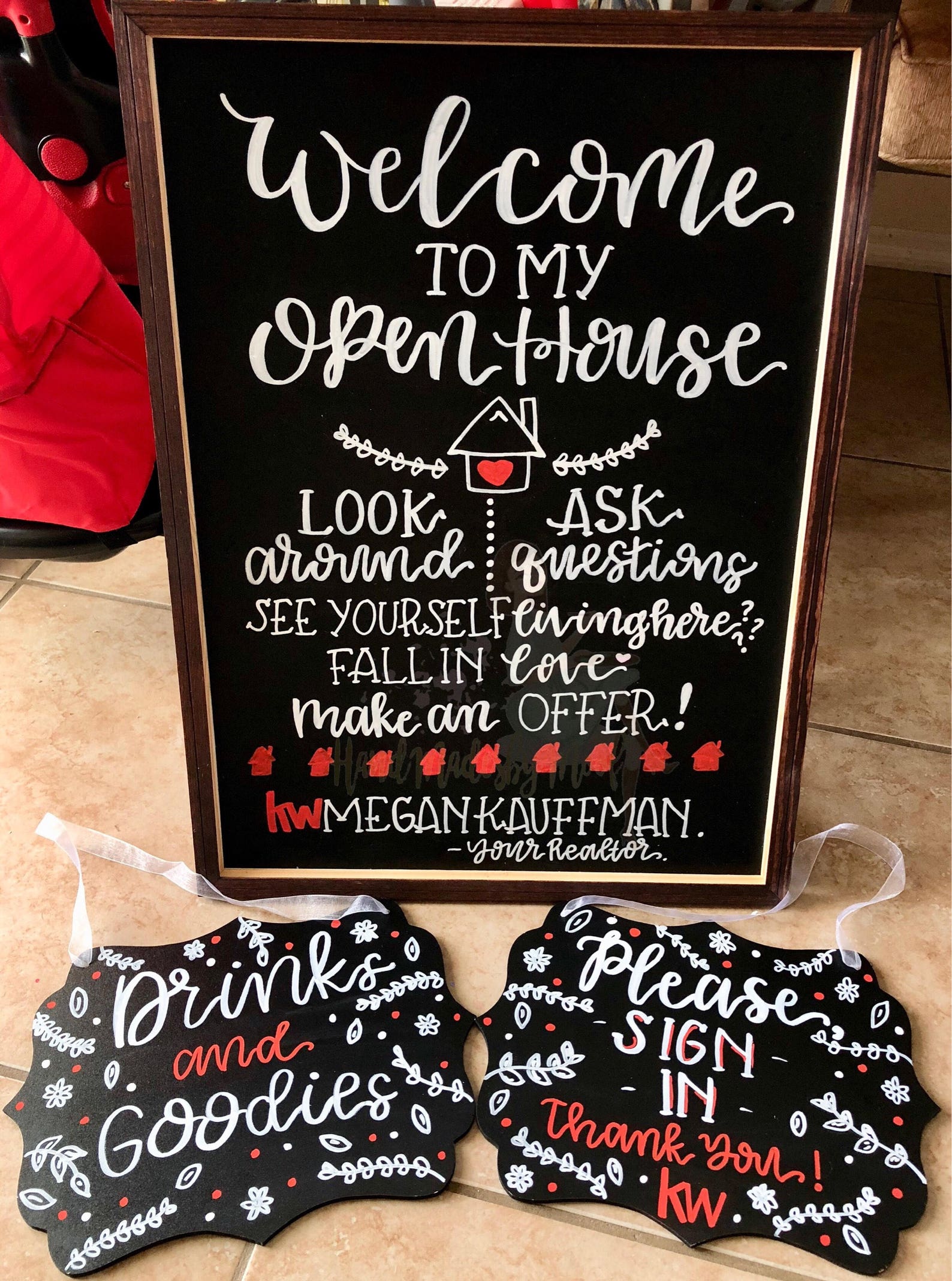 OPENHOUSE-REALTOR-SIGNS Custom Realtor Signs Open House - Etsy