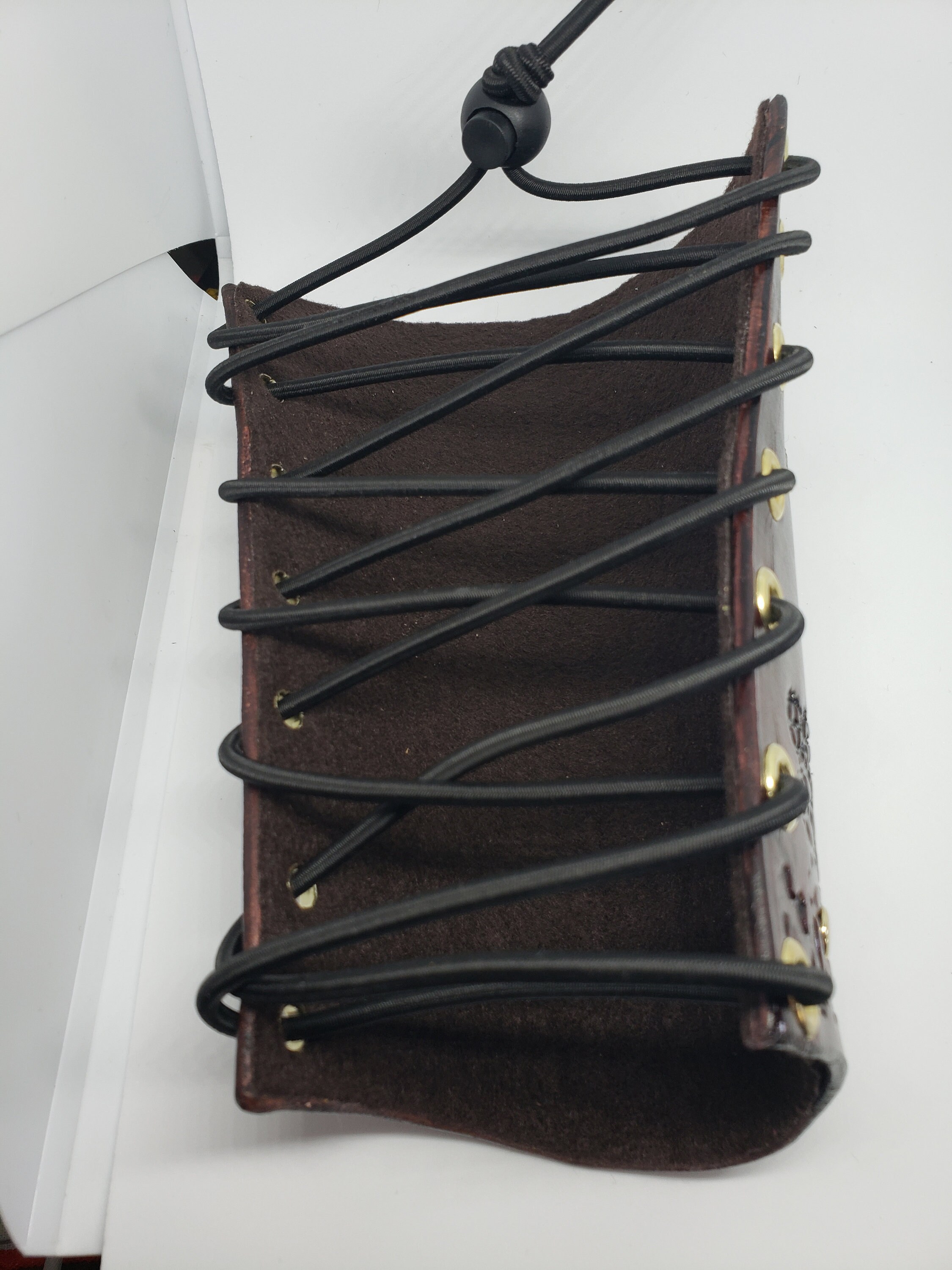 Leather Bracer Bracers Armor Armour Steampunk Gears Compass - Etsy