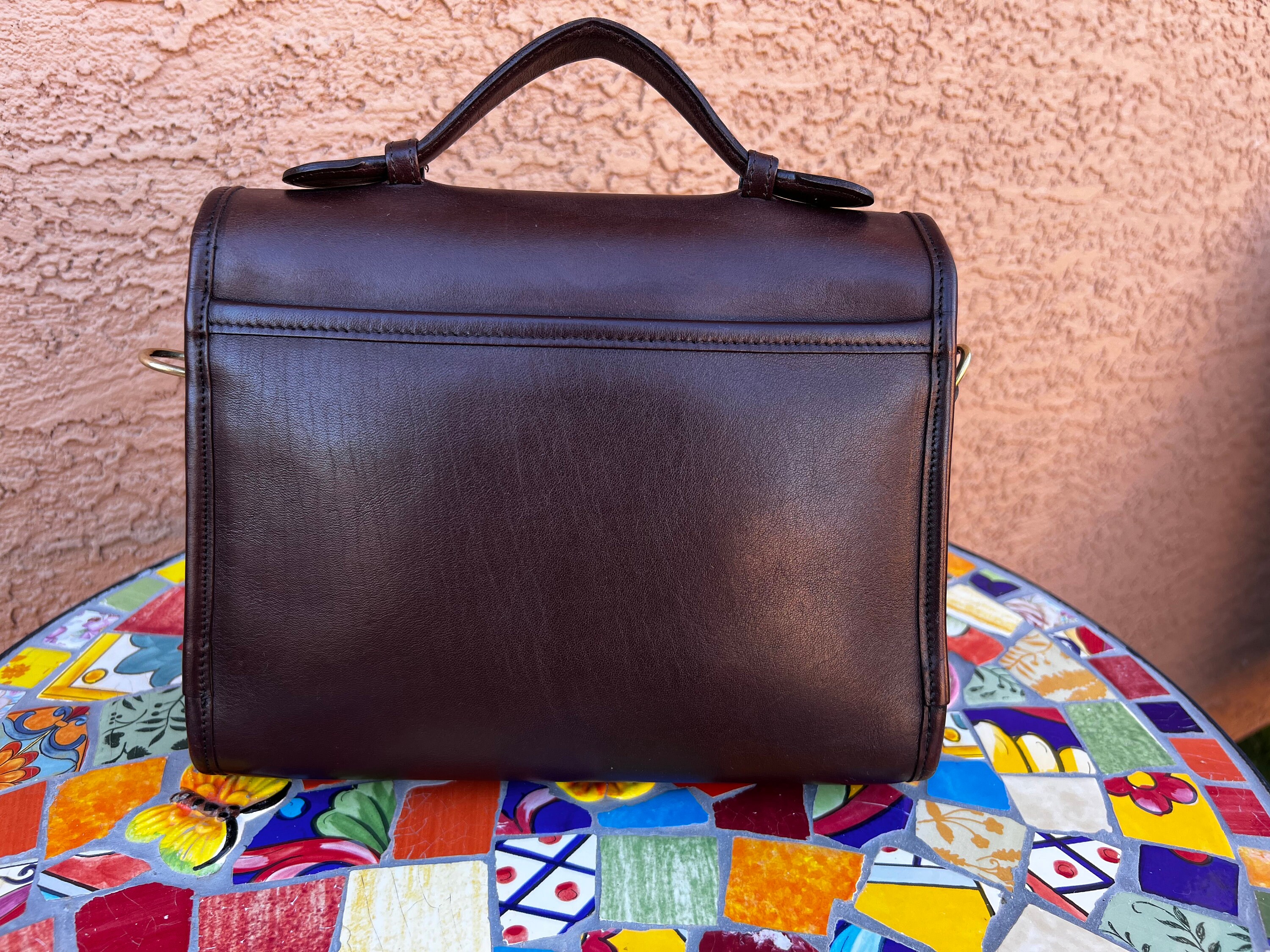 Vintage Coach | Court | Crossbody Bag | Mahagony | 9870