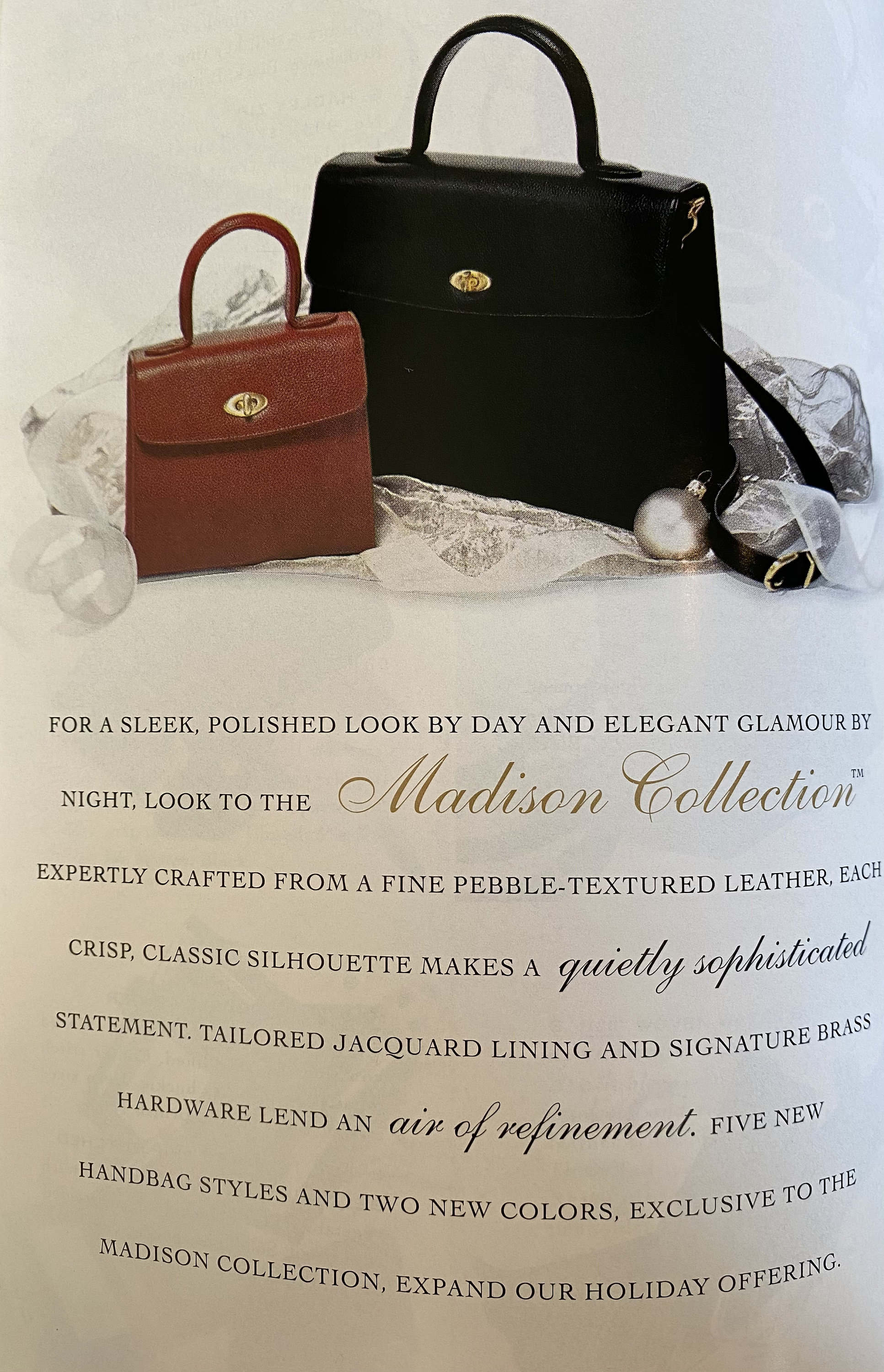 Vintage Coach Madison Gracie Bag | Made in Italy | 4413