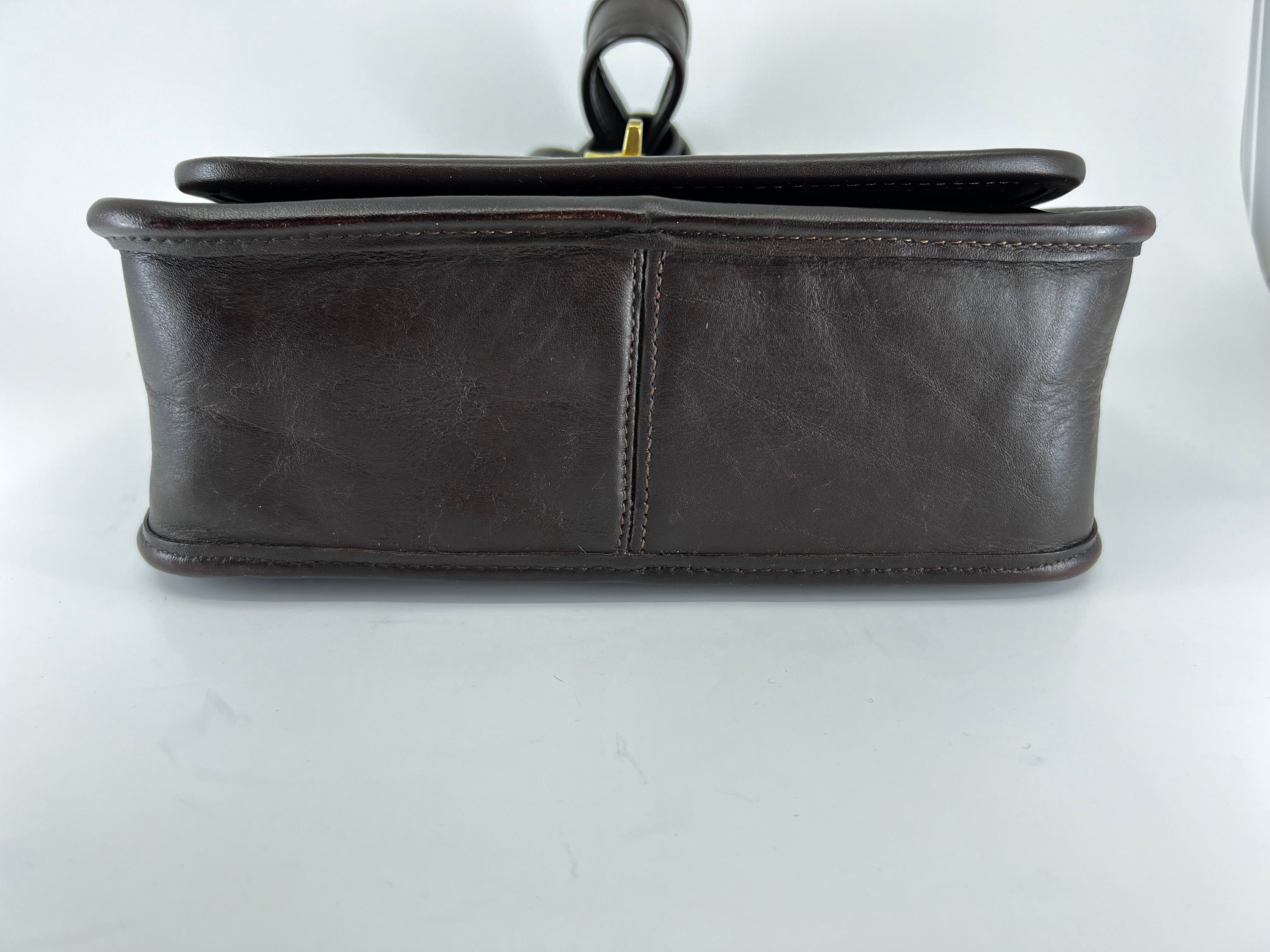 Dark Brown Vintage Coach Bag | Rambler Legacy| 9061