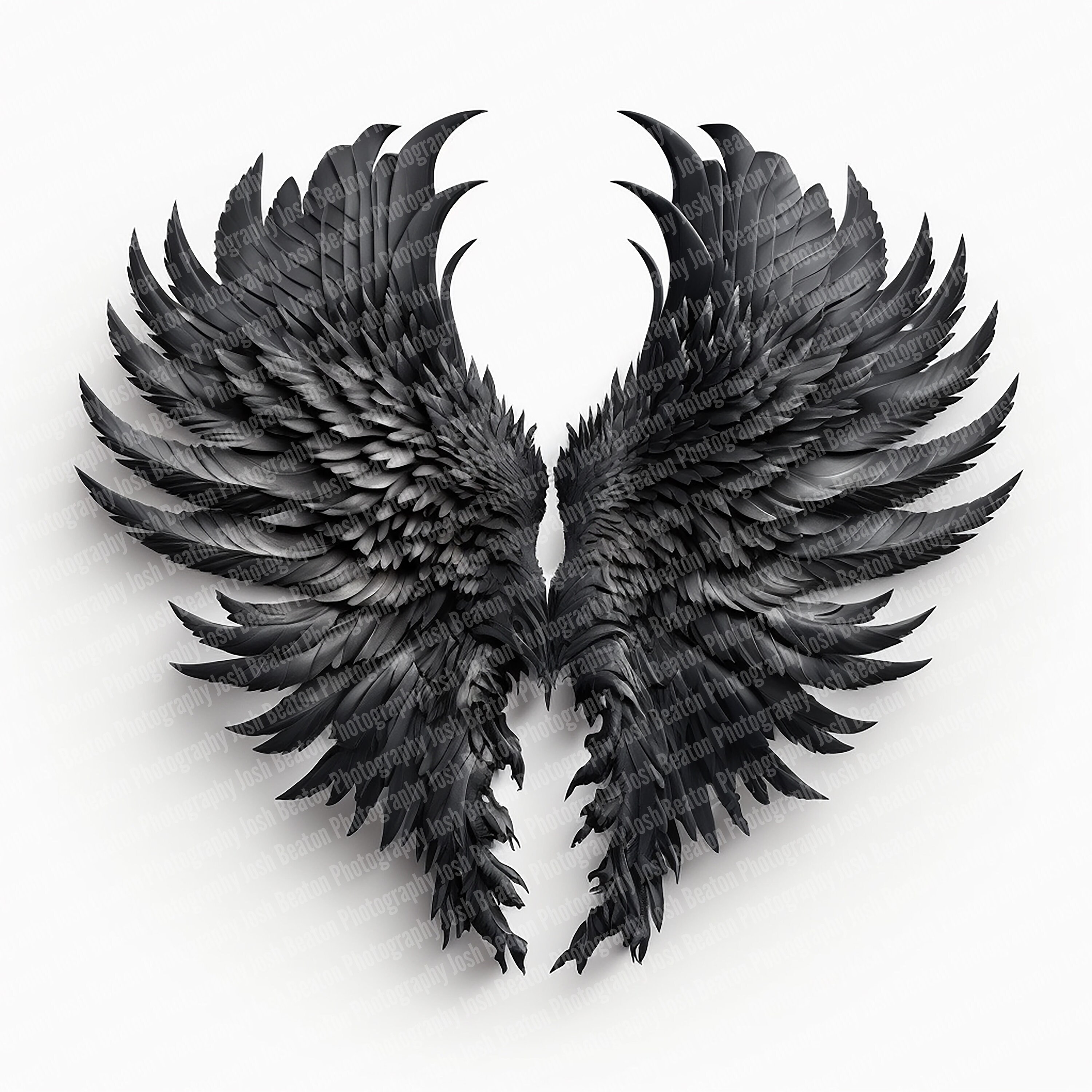 Fully Masked Fallen Angel Wings - Etsy