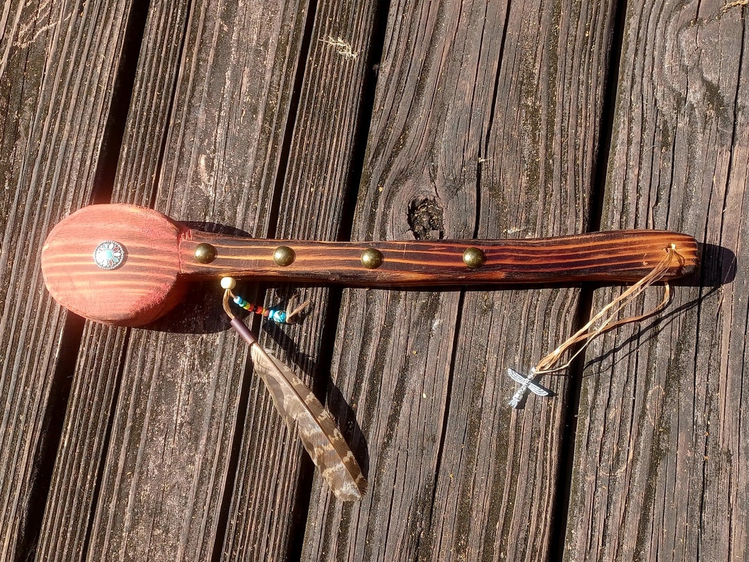 Native American Style Ball MINI War Club 30 - Etsy