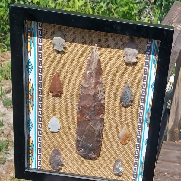 Arrowheads Framed - Etsy