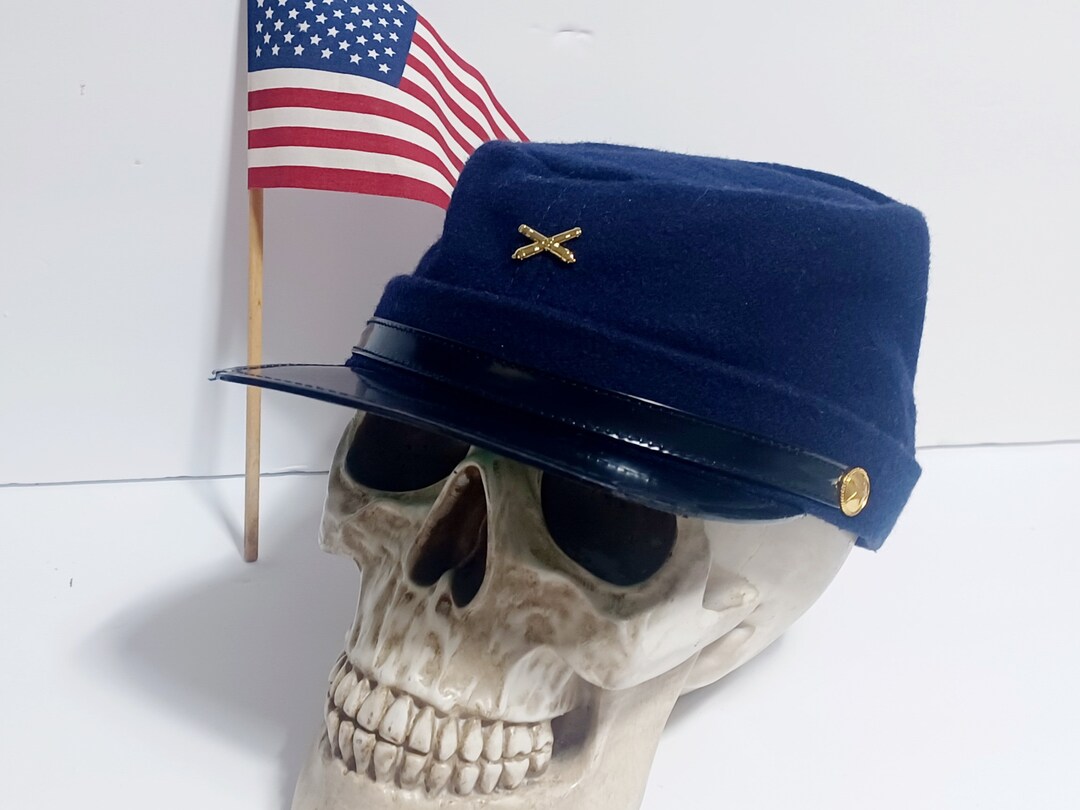 Civil War Federal Kepi Forage Hat - Etsy