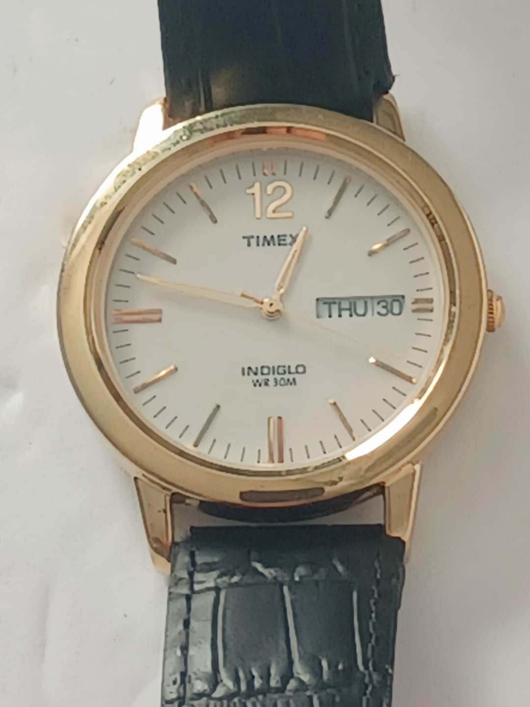 TIMEX Indiglo Quartz Men's Watch - Etsy