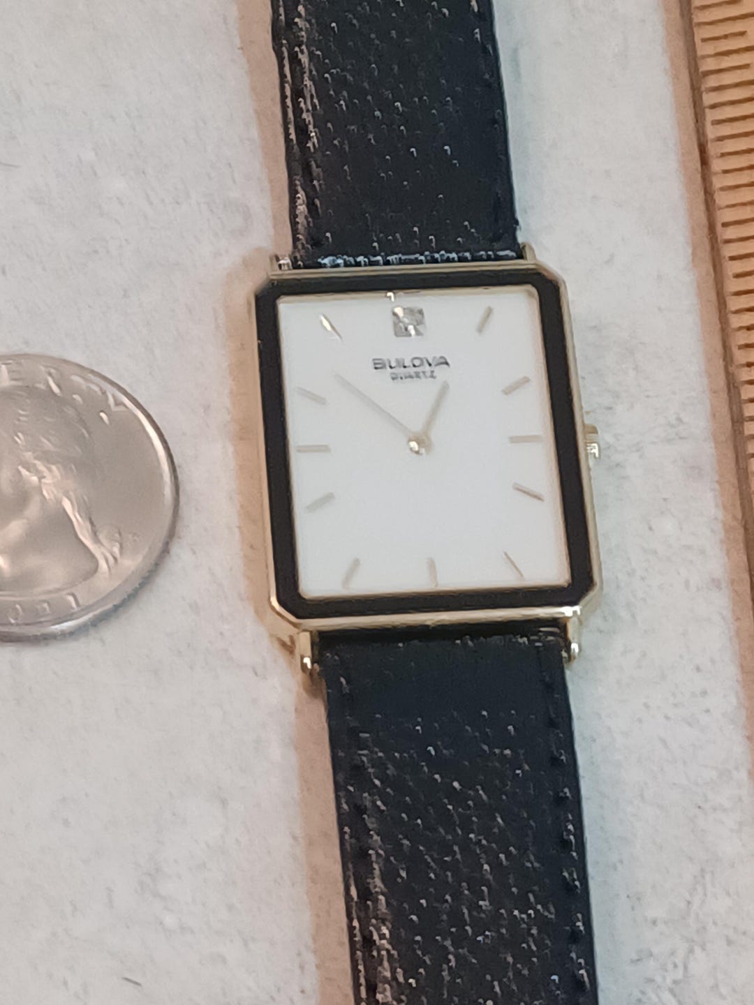 Bulova Tank Watch Vintage - Etsy