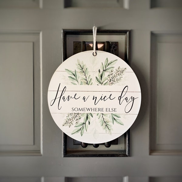 Be Nice or Go Home - Etsy