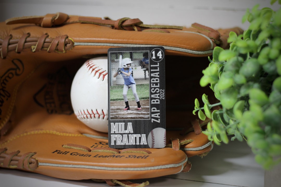 Personalized Metal Baseball Card, Trading Card, Memory Sentimental Gift ...