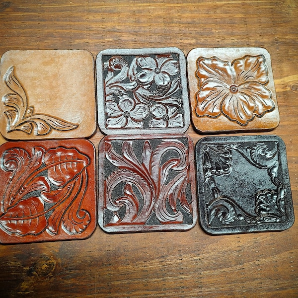 Hand Carved Coasters - Etsy