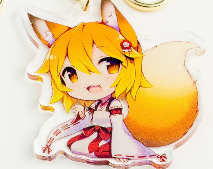 Senko Clear Acrylic Charm - Etsy