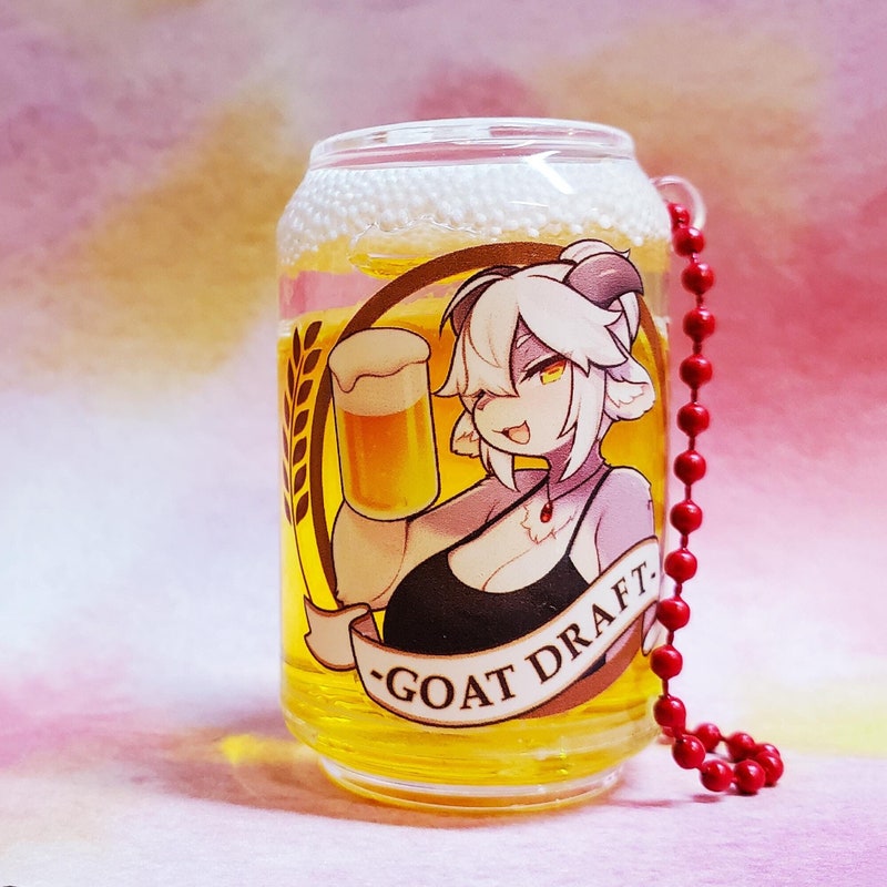 Yellow Liquid Bag Charms - Etsy