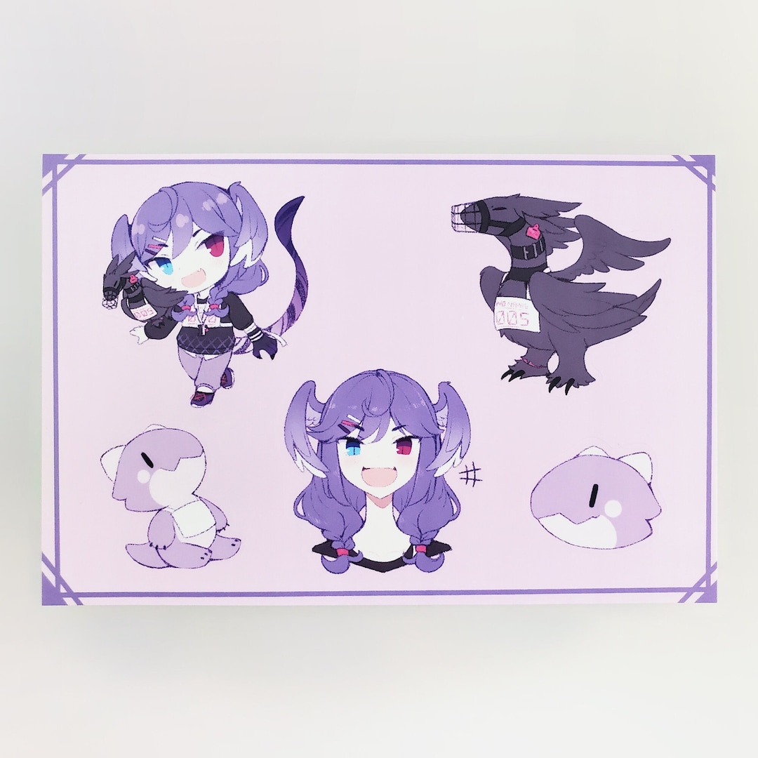 Selen Tatsuki - Vinyl Sticker Sheet [DISCONTINUED] - Etsy