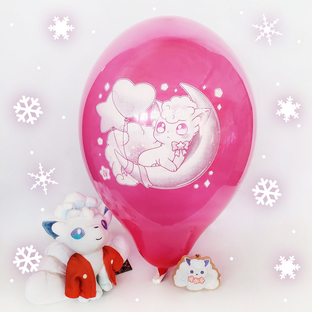 Alolan Vulpix Belbal 14 Balloons - Etsy